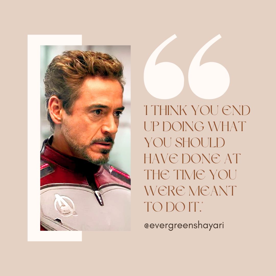 60+ Iron Man: Robert Downey Jr Quotes - Evergreen Shayari: Motivational ...