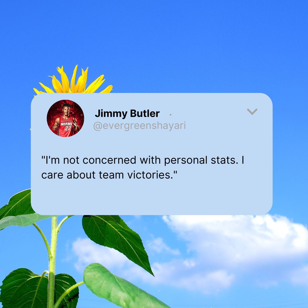 Top 50 Jimmy Butler Quotes Can Empower Your Journey - Evergreen Shayari ...