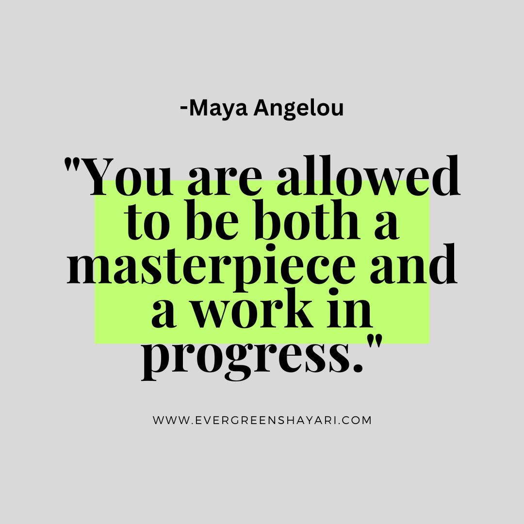 100 Famous Maya Angelou Self-Love Quotes to Empower - Evergreen Shayari ...
