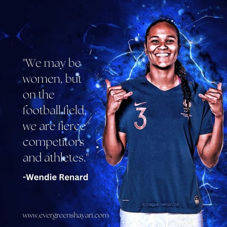 95 Powerful Women's Football Quotes That Inspire - Evergreen Shayari ...