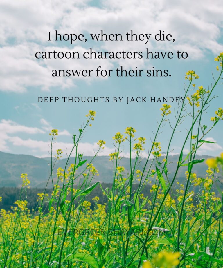 43 Deep Thoughts by Jack Handey || Humorist Jack Handey Deep Thoughts ...