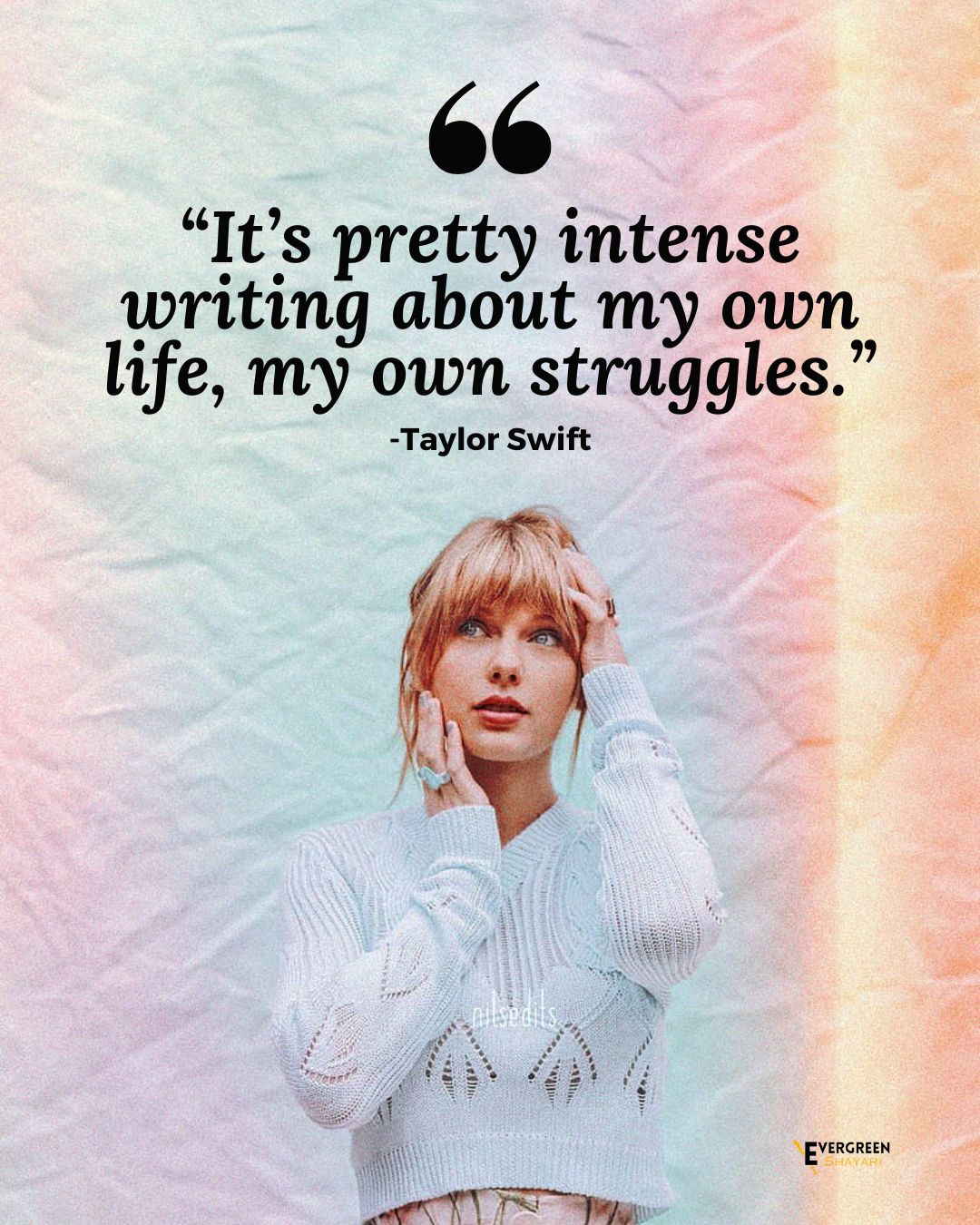 35 Famous Singer Taylor Swift Quotes with Image - Evergreen Shayari ...