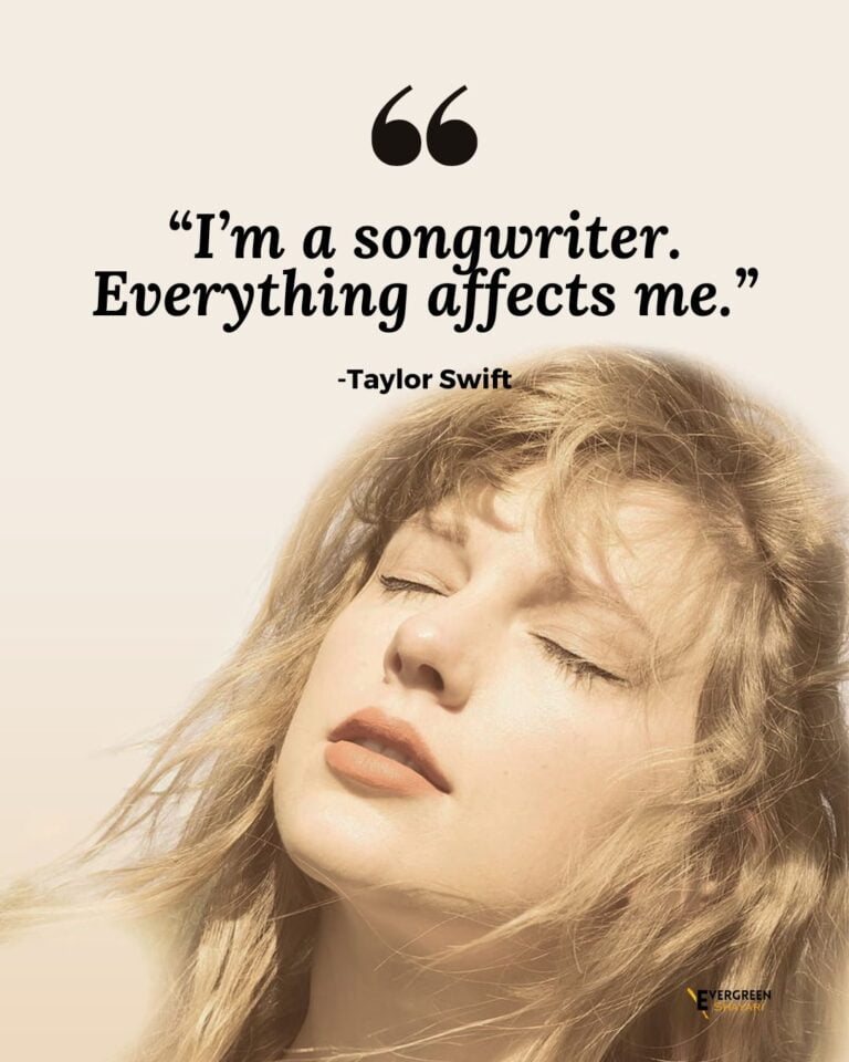 35 Famous Singer Taylor Swift Quotes with Image - Evergreen Shayari ...